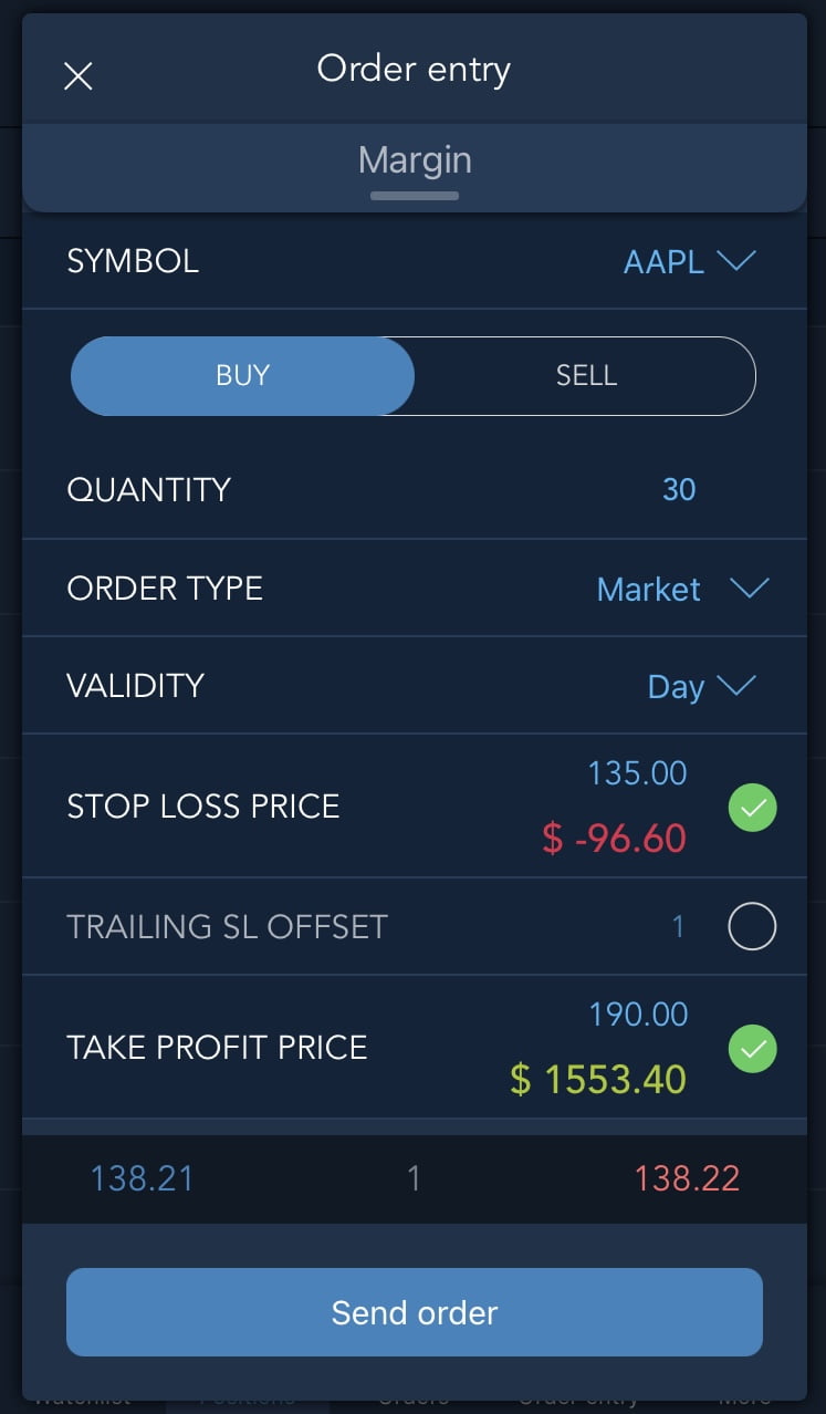 TEFS Evolution Trading Platform - Instant Funded Account